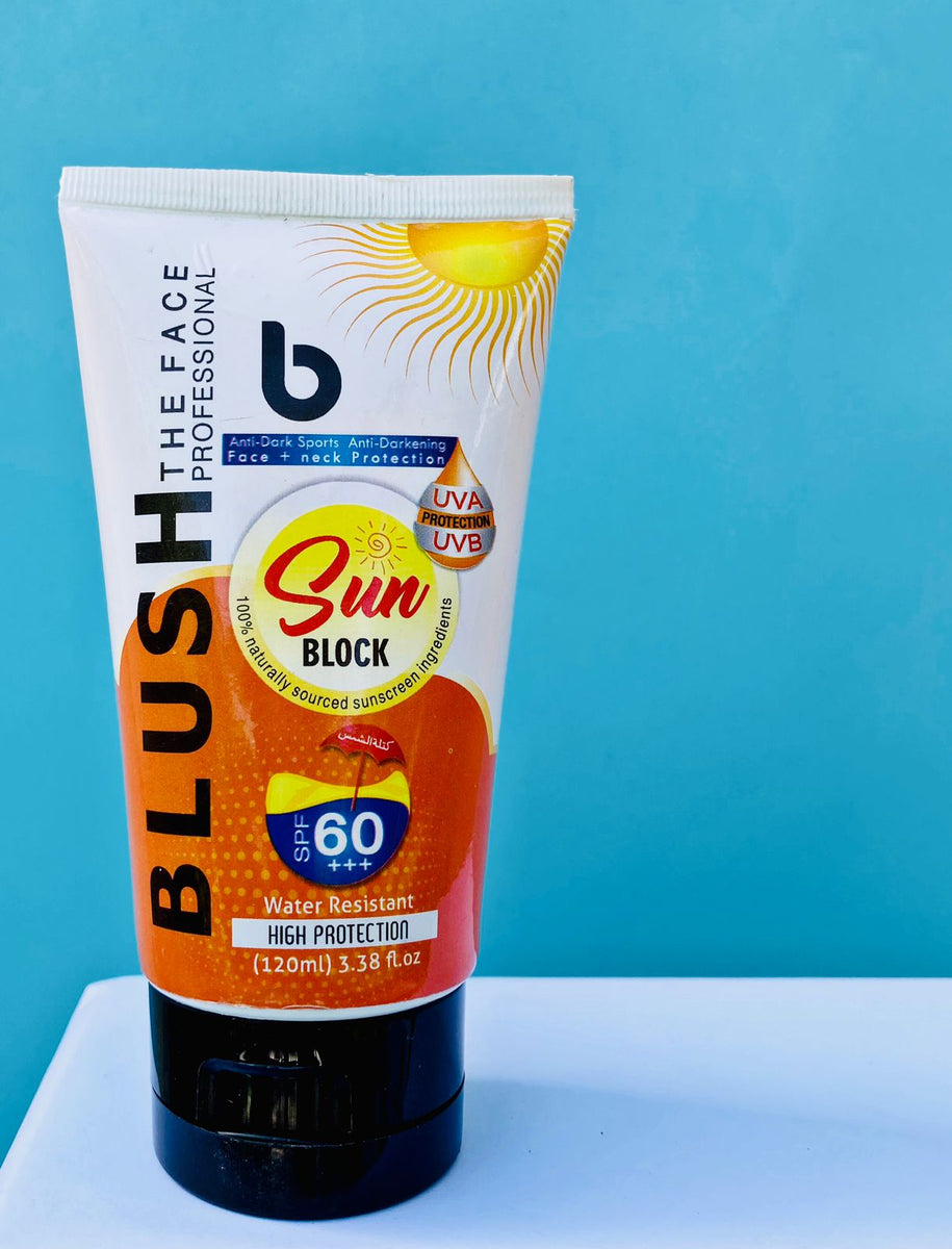 Blush Sunblock SPF( 60+++)120ML – BLUSH